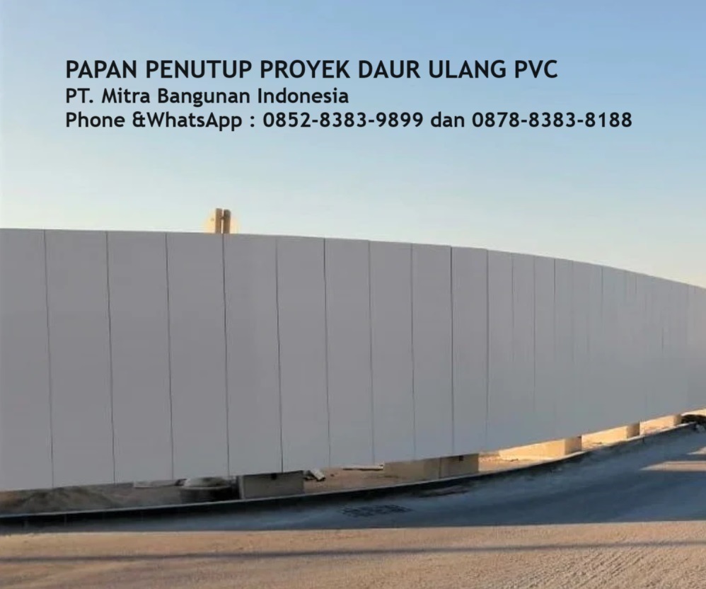 Pemanfaatan Papan Penutup Daur Ulang PPDU PVC: Solusi Ramah Lingkungan ...